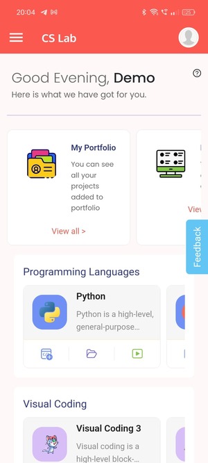 Cyber Square Mobile App