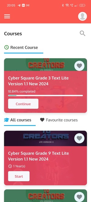 Cyber Square Mobile App